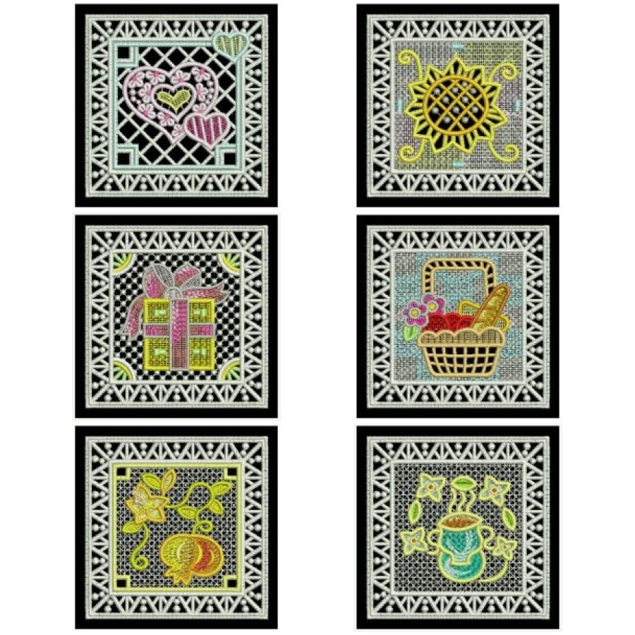 FSL Fancy Coasters | OregonPatchWorks