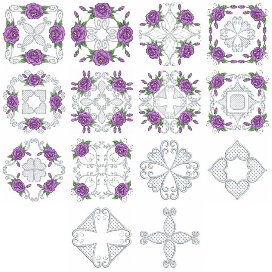 Radiant Roses Quilt | OregonPatchWorks