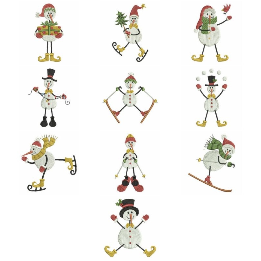 Stick Snowman 2 | OregonPatchWorks