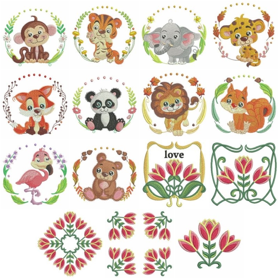 Art Nouveau Tulips | OregonPatchWorks