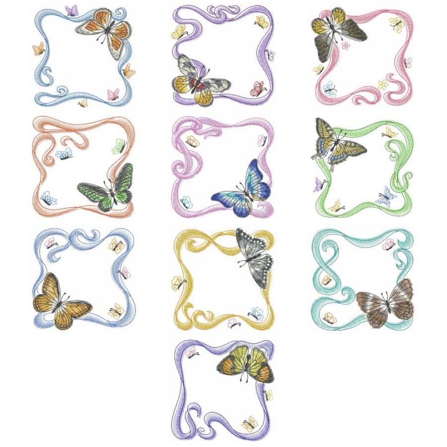 Butterfly Frames | OregonPatchWorks