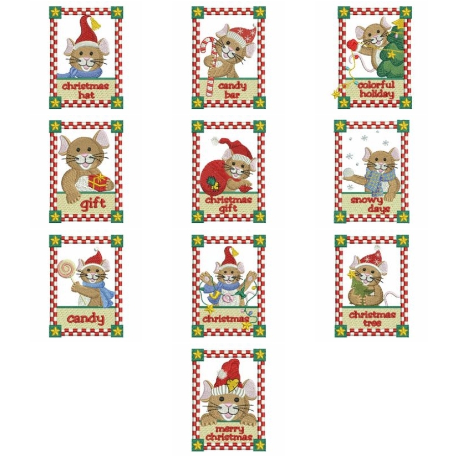 Christmas Mice | OregonPatchWorks