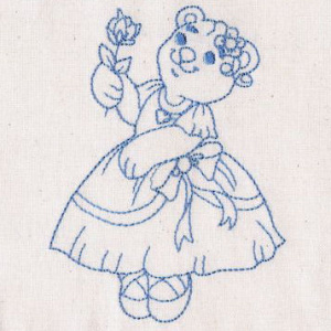 Dancing Redwork Bears